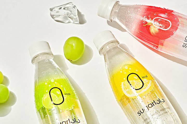 슈가로로 스파클링 0Kcal 탄산수 5종&구미 (사과/샤인머스캣/복숭아/레몬사이다/더블라임) - 쿠캣