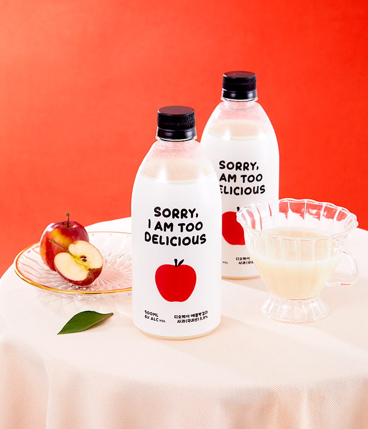 독브루어리 DOK 애플 막걸리 500mlX3병 (6도) - 쿠캣