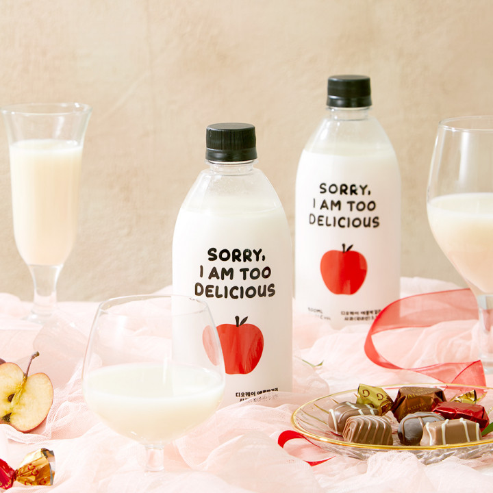 독브루어리 DOK 애플 막걸리 500mlX3병 (6도) - 쿠캣